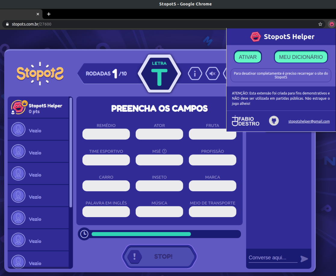GitHub - FbFDestro/stopotsHelper: Chrome extension that adds answers ...